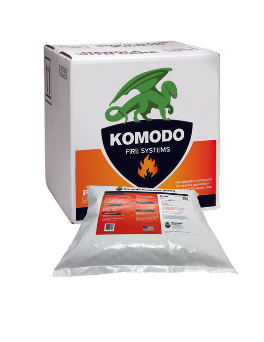 Fire Retardant Powder & DIY Spray Kits | Komodo Fire Systems – Komodo ...